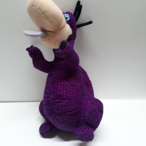 Mattel | Toys | 983 Mattel Flintstone Pet Dino Plush Purple Tv ...